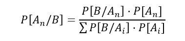 Explicacion del teorema de Bayes